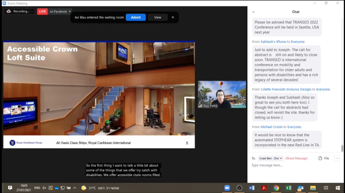 Access Israel's 9th International Webinar – A Hub of Accessibility ...